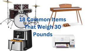 18 Common Items That Weigh 30 Pounds (Images) - Weight of Things