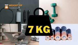 11 Common Items That Weigh 7 Kilograms - Weight of Things